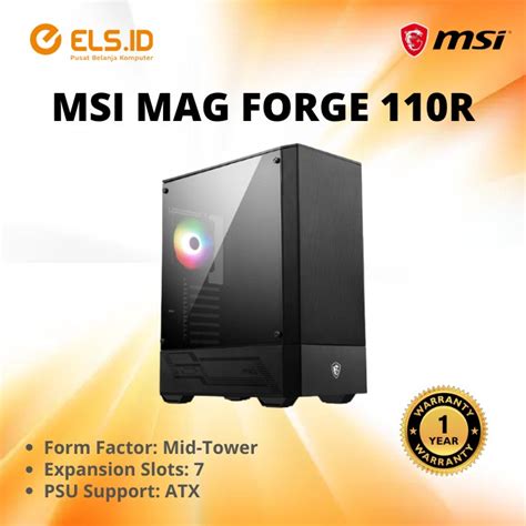 Jual MSI MAG Forge R Casing PC Shopee Indonesia