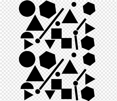 기하학적 모양 기하학 원형 그래픽 디자인 기하학적 모양 각도 삼각형 단색화 Png Pngwing