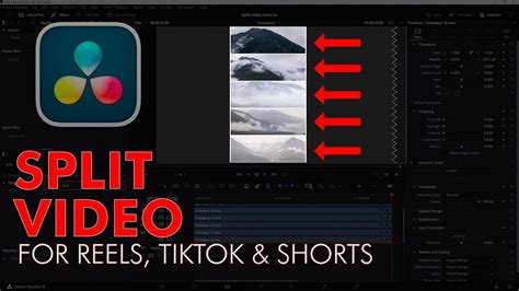 Super Simple Split Video Tutorial In Davinci Resolve For Instagram