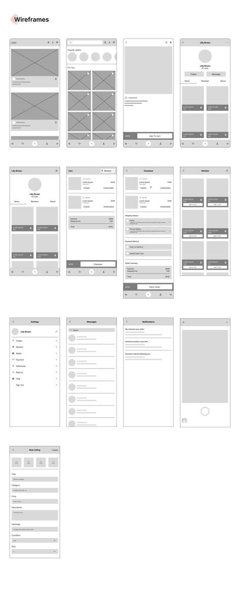 Create Low Fidelity Ui Ux Design For Web Or Mobile App By Panseeibrahim