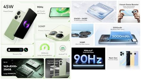 Itel P55 And P55 With 6 6 90Hz Display Up To 45W Fast Charging Launched In India Starting At