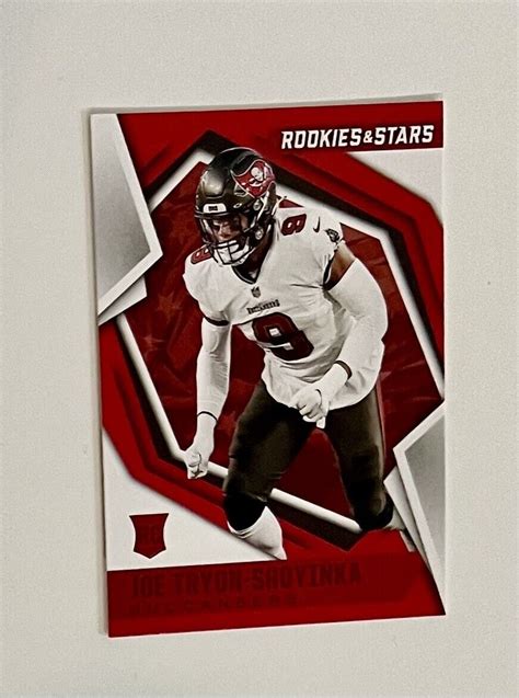 Joe Tryon Shoyinka 2021 Panini Rookies And Stars Red Rc 171 Buccaneers