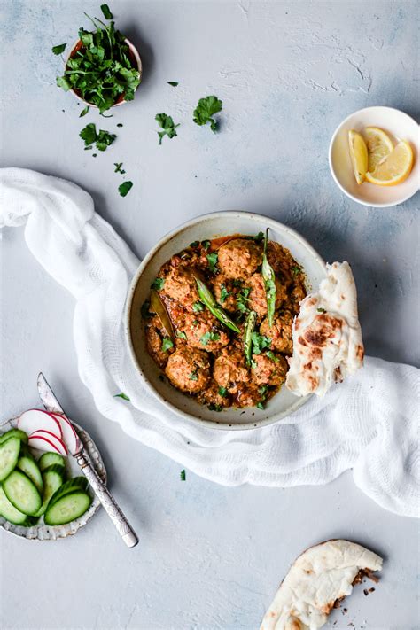 Pakistani Beef Kofta Curry Meatball Curry Tea For Turmeric