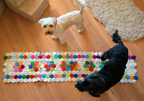 Adventurous Quilter Epp Border Progress
