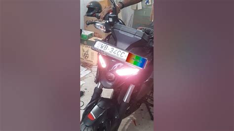 New Pulsar N160 Light Sticker Modify Shorts Youtubeshorts Youtubeshortsvideo Sticker Youtube