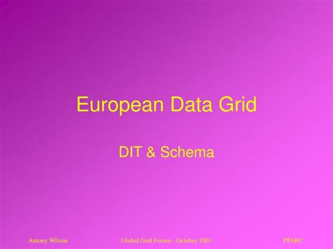 Ppt European Data Grid Powerpoint Presentation Free Download Id