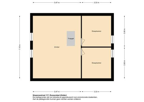 Roosendaal Nispensestraat 117 Plattegrond 5 Bob Van Dijk Makelaardij