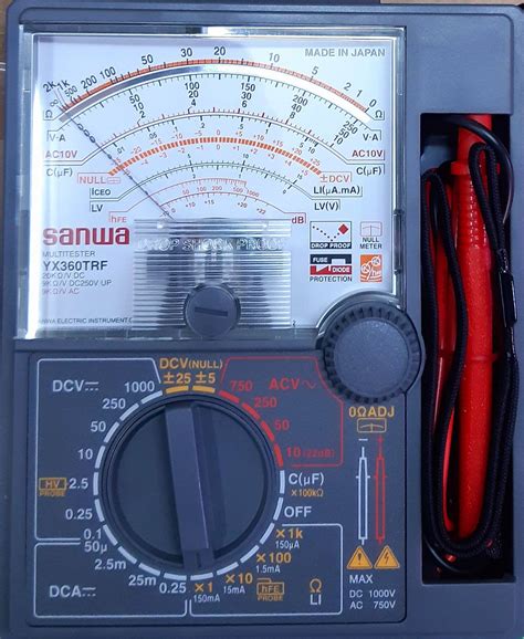 Sanwa Analog Multitester Yx360trf Lazada Ph