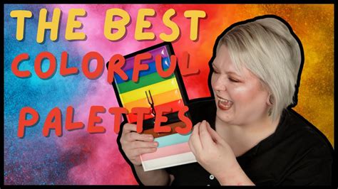 Top 5 Colorful Eyeshadow Palettes Youtube