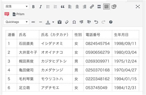 excel・スプレッドシートの表をhtmlのテーブルにweb変換できるサービス「excel to html」でwordpressの表をサッと作ろう！ ゆーそうと wordpress