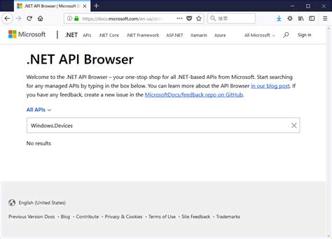 Include Uwp Apis In The Net Api Browser · Issue 644 · Microsoftdocsfeedback · Github