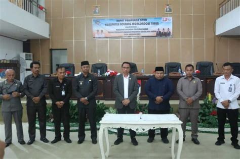 Sachrul Mamonto Hadiri Paripurna Penetapan Ranperda APBD Perubahan