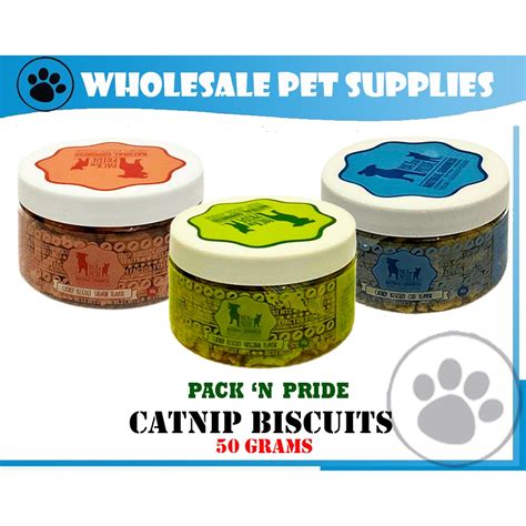 Pack N Pride Catnip Biscuits For Cats 50g Shopee Philippines