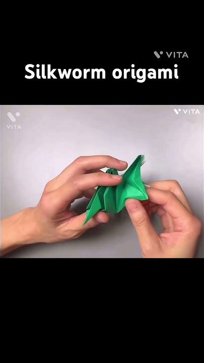 Silkworm Origami Youtube