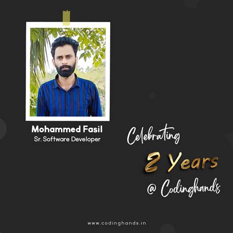 Coding Hands Infotech Llp On Linkedin Workanniversary Team