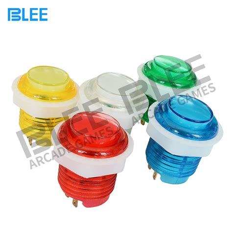 5v Full Color Illuminated Arcade Button 24mm Bleegame