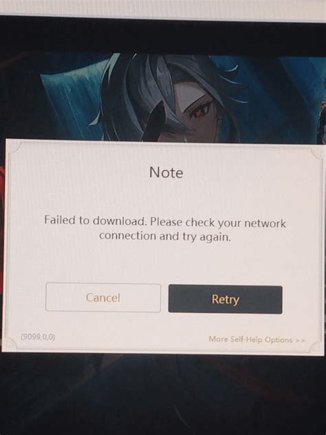 Keep Getting Failed To Download Error On Genshin Rgenshinimpact