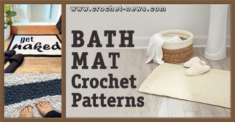19 Crochet Bath Mat Patterns Crochet News