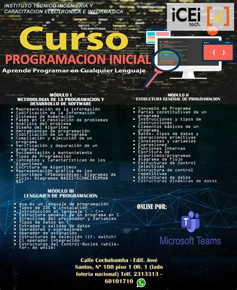 Icei Tech Srl 💻 Programacion Inicial Modulo Ii