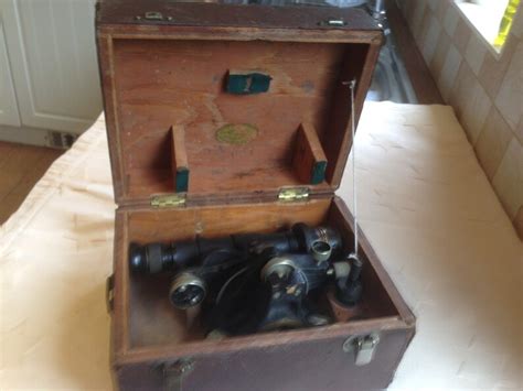 Antique Theodolite Dumpy Level 1601 Manufactured By W Ottway And Co