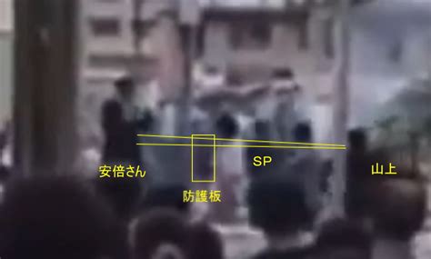 井上文二 On Twitter 山上2発目の銃口の高さや向きからは、安倍元総理の腰辺りにしか当たらない射線になりますが（見た目はもっと右