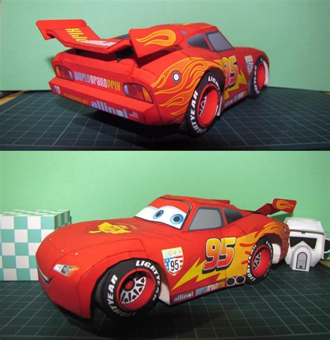Lightning Mcqueen Papercraft By Bollmanofficial On 56 Off