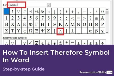 How To Insert A Tick Symbol In Word Presentationskillsme