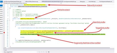 D365fo Ax Update Data Entity Target Entity Fields With X
