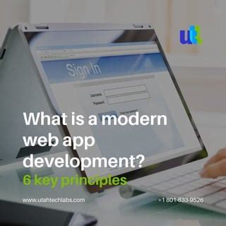 What Is Modern Web App Development Key Principles PDF