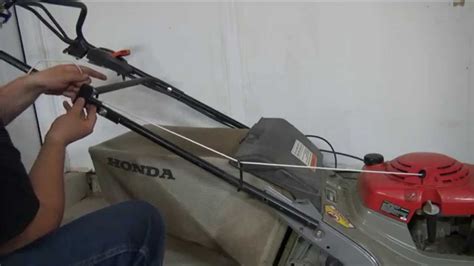 Replacing The Pull Cord On A Honda Lawn Mower How To Replace