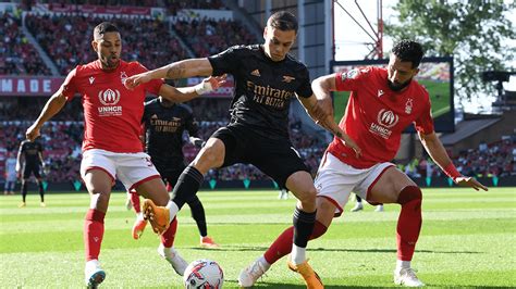 Nottingham Forest 1 0 Arsenal Match Report