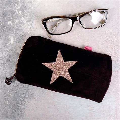 Velvet Star Glasses Case By Home And Glory