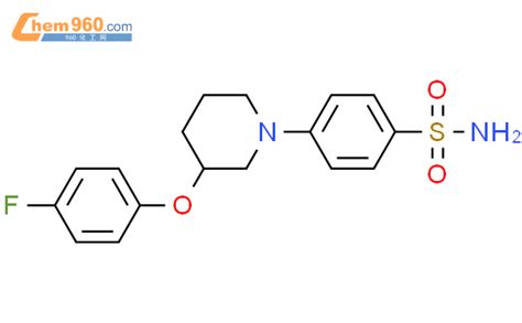 827323 02 4 Benzenesulfonamide 4 3 4 Fluorophenoxy 1 Piperidinyl