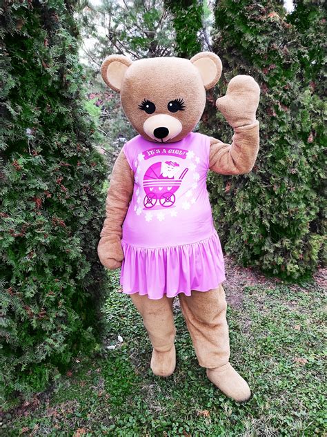 Teddy Bear Mascot Costume Adult Mascot Costume Party Mascot Costume