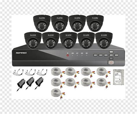 폐쇄 회로 텔레비전 아날로그 고화질 디지털 비디오 레코더 Ip 카메라 Cctv 카메라 Dvr 키트 아날로그 고화질 보안