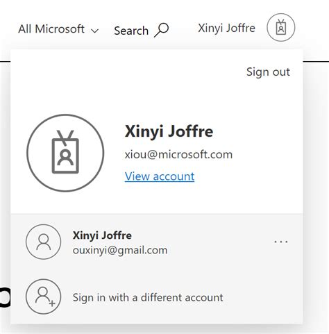 Switch Accounts With Loginpopup Without Selectaccount Prompt · Issue