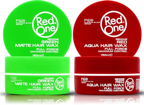 Redone Hair Styling Wax Red And Green 2x150 Ml Strong Hold And Maximum
