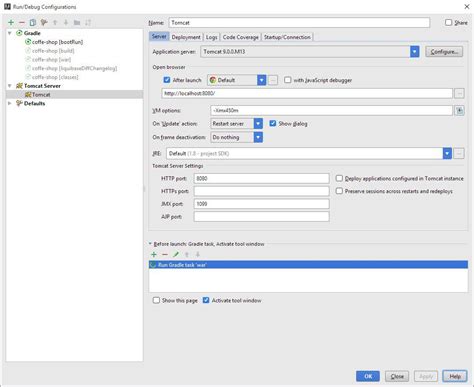 Java Spring Tomcat Configuration Can Not Create A War File