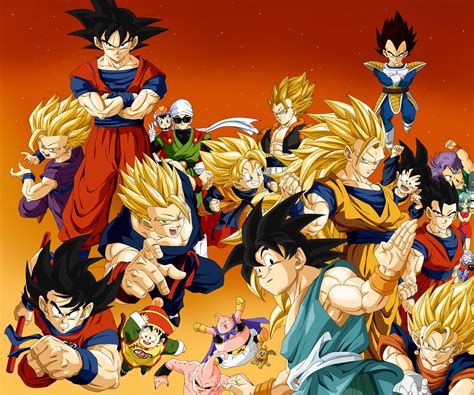 Vegeta Gohan Buu Son Goku Goku Trunks Videl Dragon Ball Son