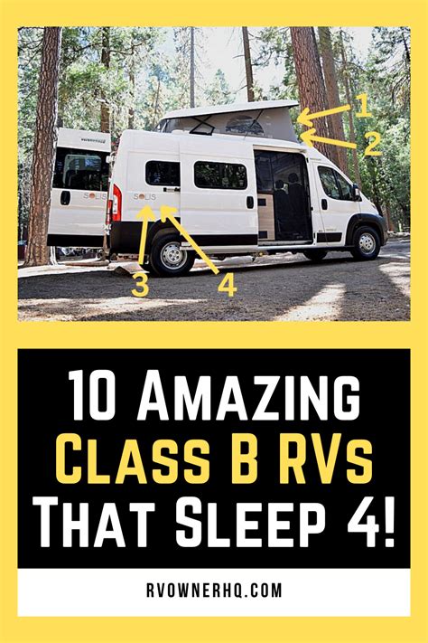 Camper Vans Class B Rvs Artofit