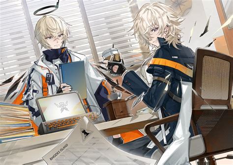 Executor And Enforcer Arknights Drawn By Shidare Youh4016 Danbooru