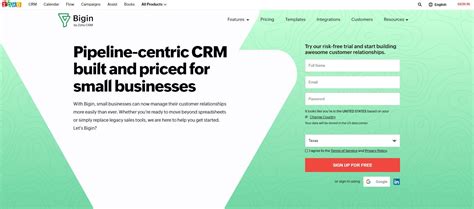 Zoho Bigin Review Techradar