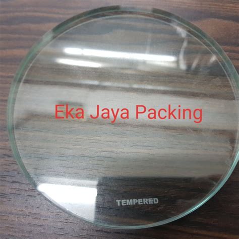 Jual Sight Glass Od 94mm X Tebal 12mm Kaca Bulat Tempered Shopee