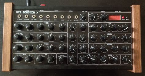 matrixsynth mfb dominion x analog synthesizer