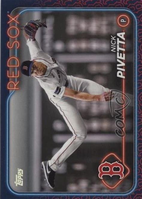 Nick Pivetta 2024 Topps 17 Team Color Border Variation SSP Price