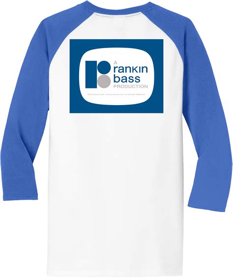 Rankin Bass Logo Raglan Atom Age Industries