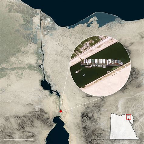 In Suez Canal Tides Rise And Fall Salvagers Toil But Ship Remains