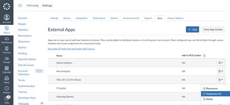 Canvas LTI 1 3 Setup Guide FOR ADMINISTRATORS Yellowdig