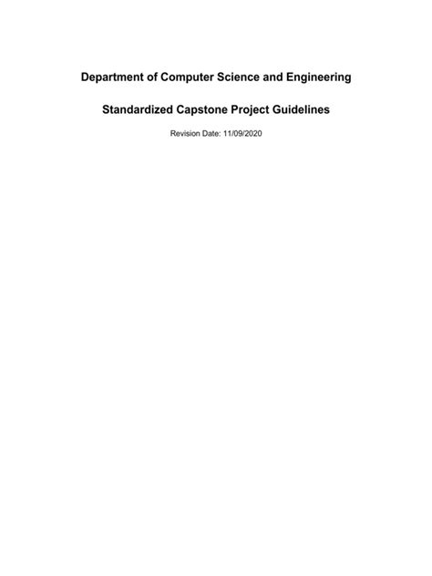 Capstone Project Guidelines Pdf Engineering Artificial Intelligence