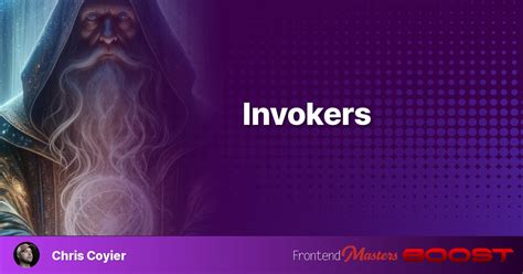 Invokers Frontend Masters Blog